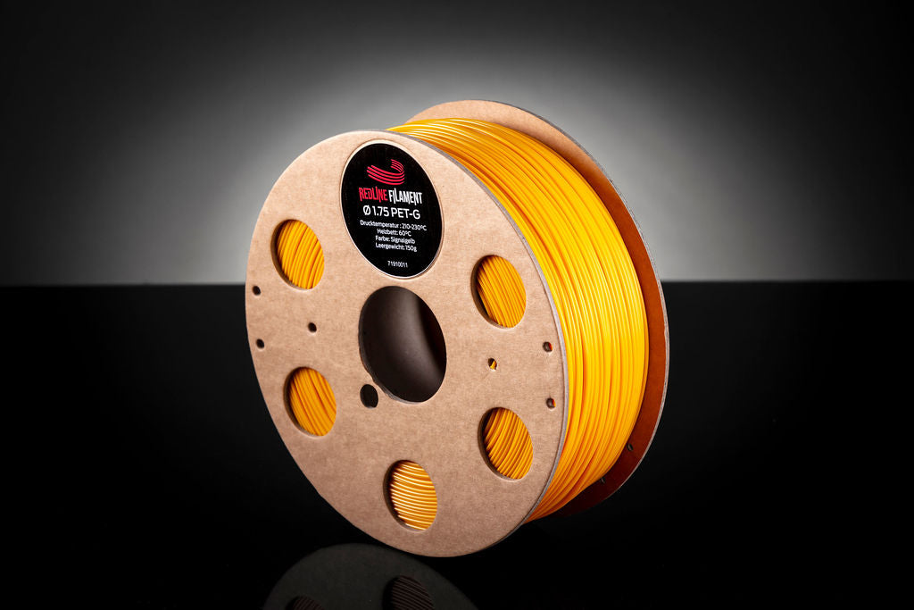 PET-G Signalgelb - REDLINE FILAMENT