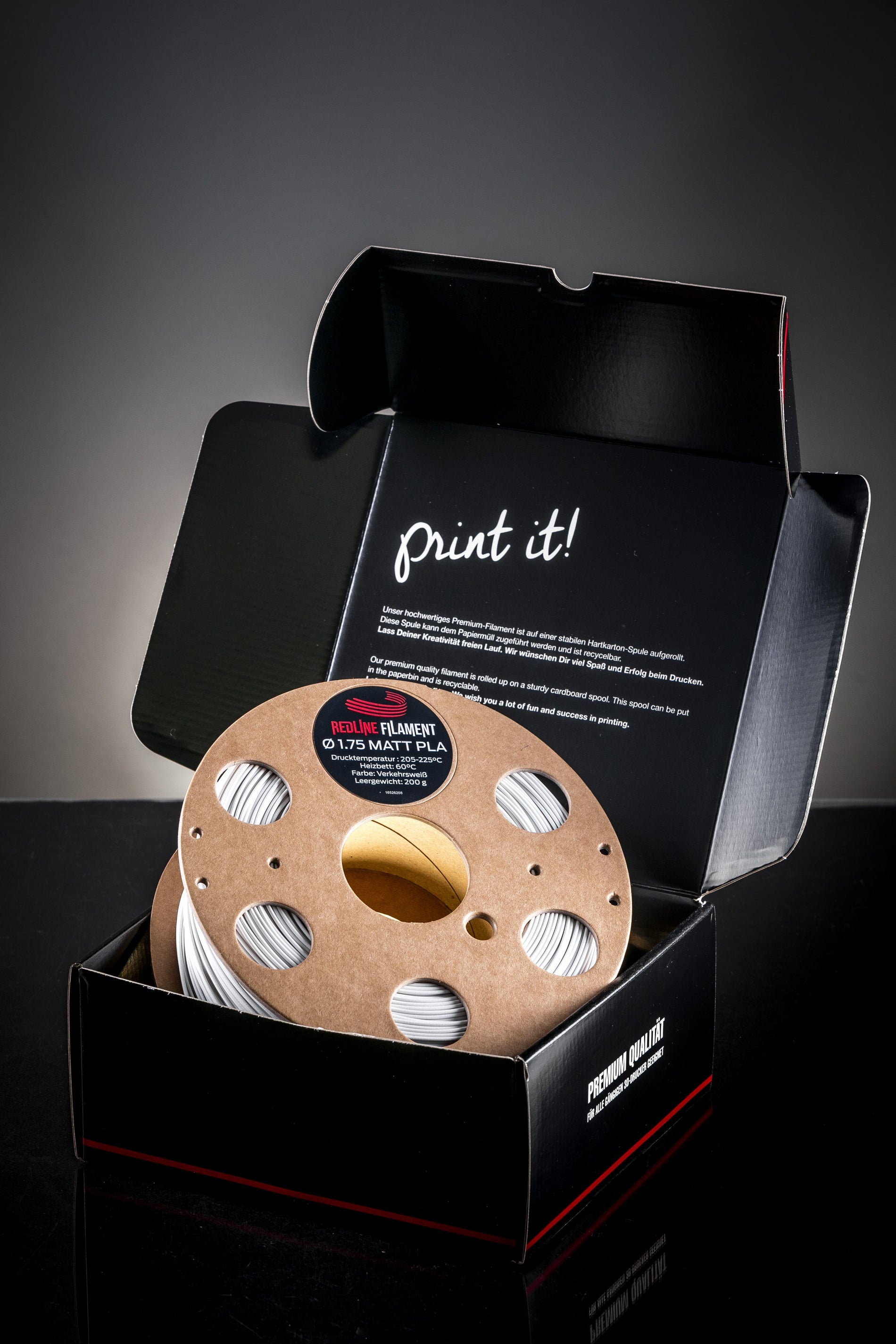 PLA Matt - REDLINE FILAMENT